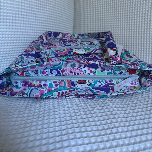 Vera Bradley | Bags | Vera Bradley Hello Kitty Small Vera Tote Paisley ...
